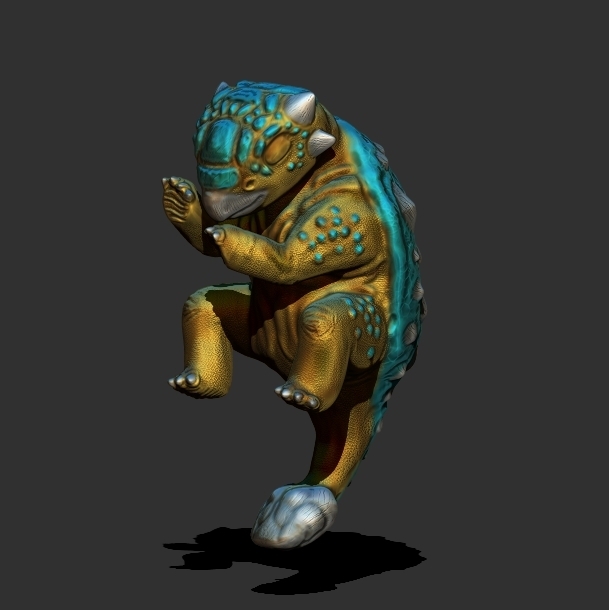 STL file Ankylosaurus baby -BUMPY-・3D print design to download・Cults