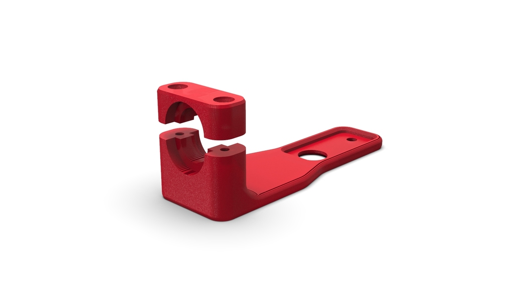 Free 3D file ABS PLA filament guide (with PTFE tube)・Design to download ...