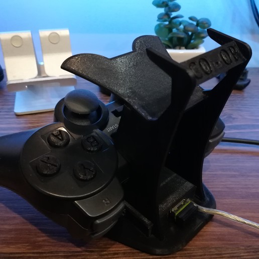 Descargar archivo STL gratis Soporte de controlador para DualShock 3 ...