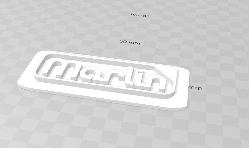 Download free STL file Marlin Firmware Logo • 3D print design ・ Cults
