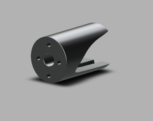 Free 3D file Wing Motor mount FMS easytrainer 1280・Design to download ...