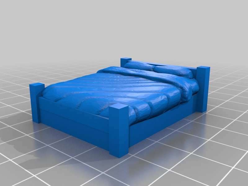 Free 3D file BED 3・Template to download and 3D print・Cults