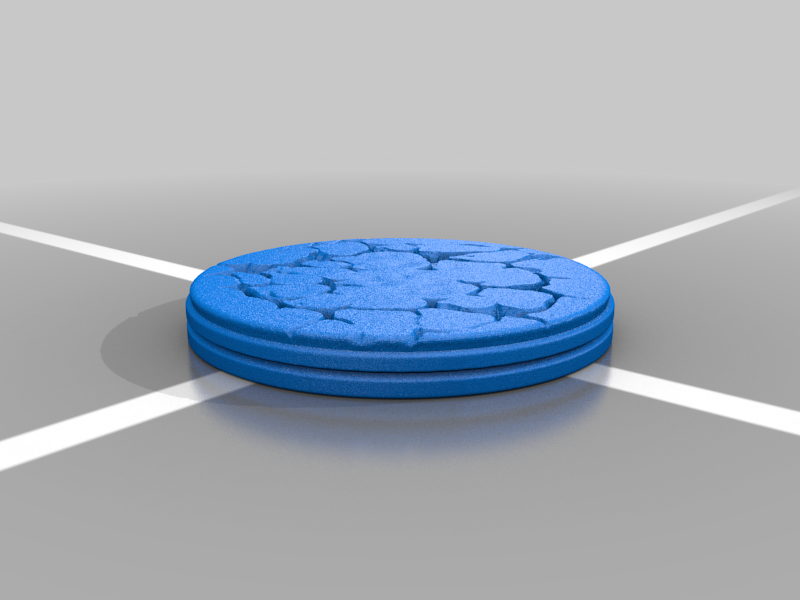 Free 3D file Base_Rock_2in・3D printing model to download・Cults