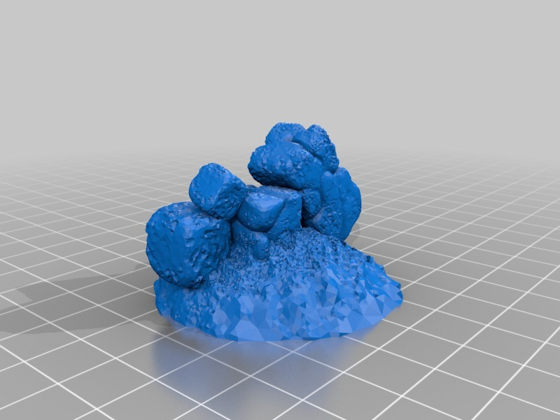 Archivo 3D gratis Escombros Piedra_Madera Montón 3・Objeto de impresión ...
