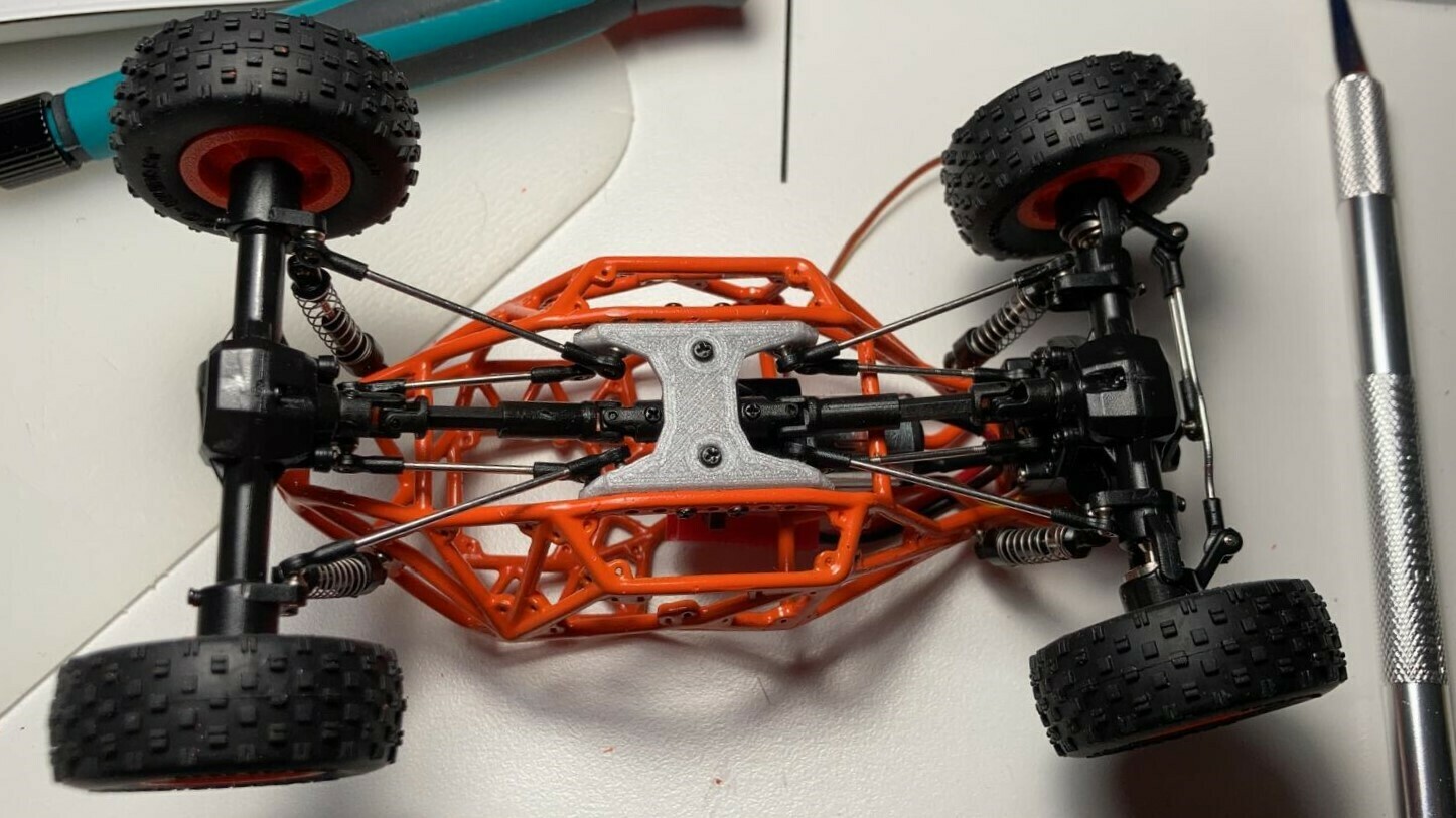 Archivo STL Mejor Orlandoo RockBouncer (OH32X01) Skidplate・Modelo de ...