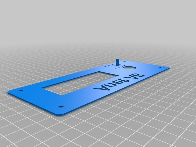 Free STL file Anet A8 display panel 🔧・Model to download and 3D print・Cults