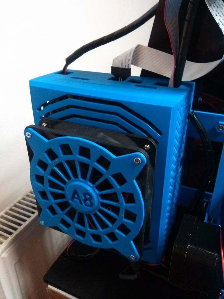 Archivo STL gratis Anet A8 MKII mod caja eléctrica・Modelo imprimible en 3D para descargar・Cults