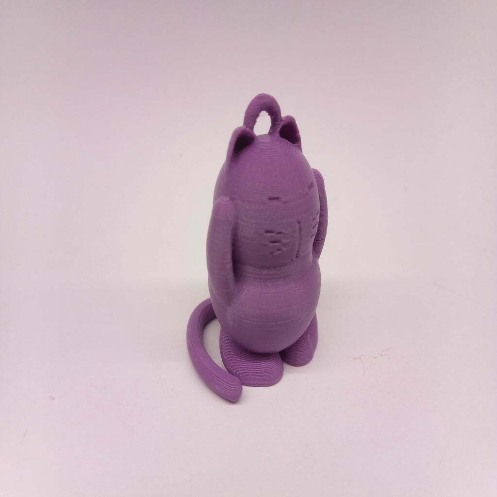Free STL file Cat keychain・3D print design to download・Cults