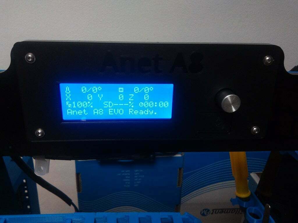 Free STL file Anet A8 display panel 🔧・Model to download and 3D print・Cults