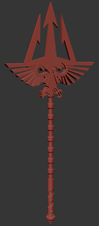 Free STL file 40k Power Trident・Template to download and 3D print・Cults