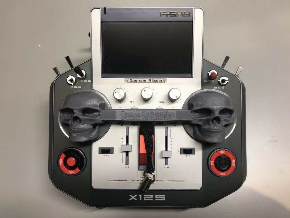 STL-Datei FrSky Horus 12S Stick Protektor with Skull・3D-druckbare ...