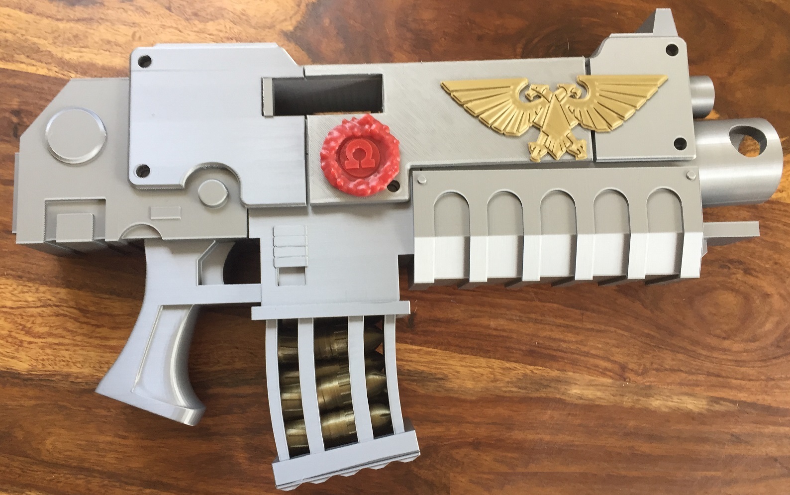 STL file Upgrade your Warhammer Bolter - Barrel + Magazine + Lock ...