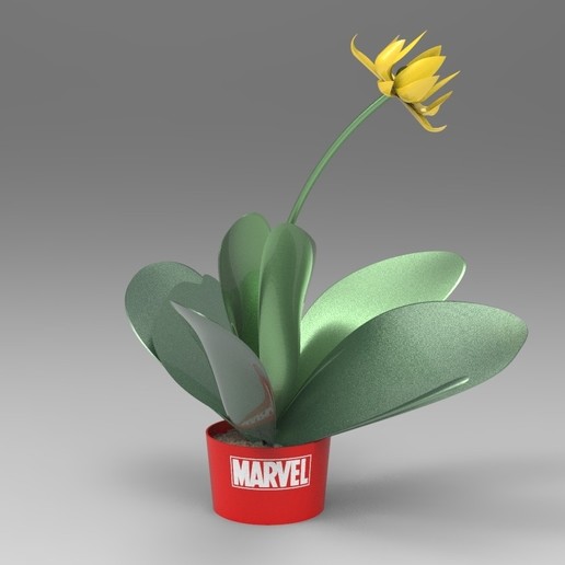 Download STL files Marvel flowerpot ・ Cults