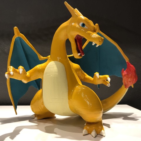 3D printing Charizard • made with Ender-3 Pro ・ Cults