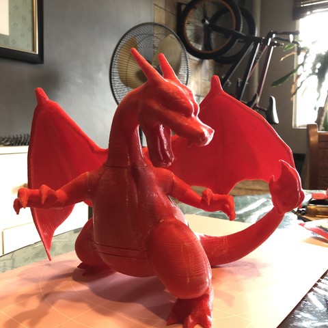 3D printing Charizard • made with Ender-3 Pro ・ Cults