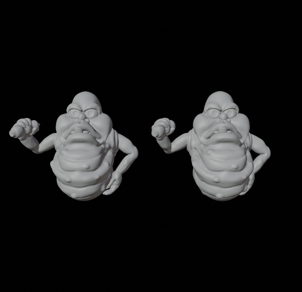STL file SLIMER PROTON PACK THE REAL GHOSTBUSTERS 3D print model 📱・3D ...