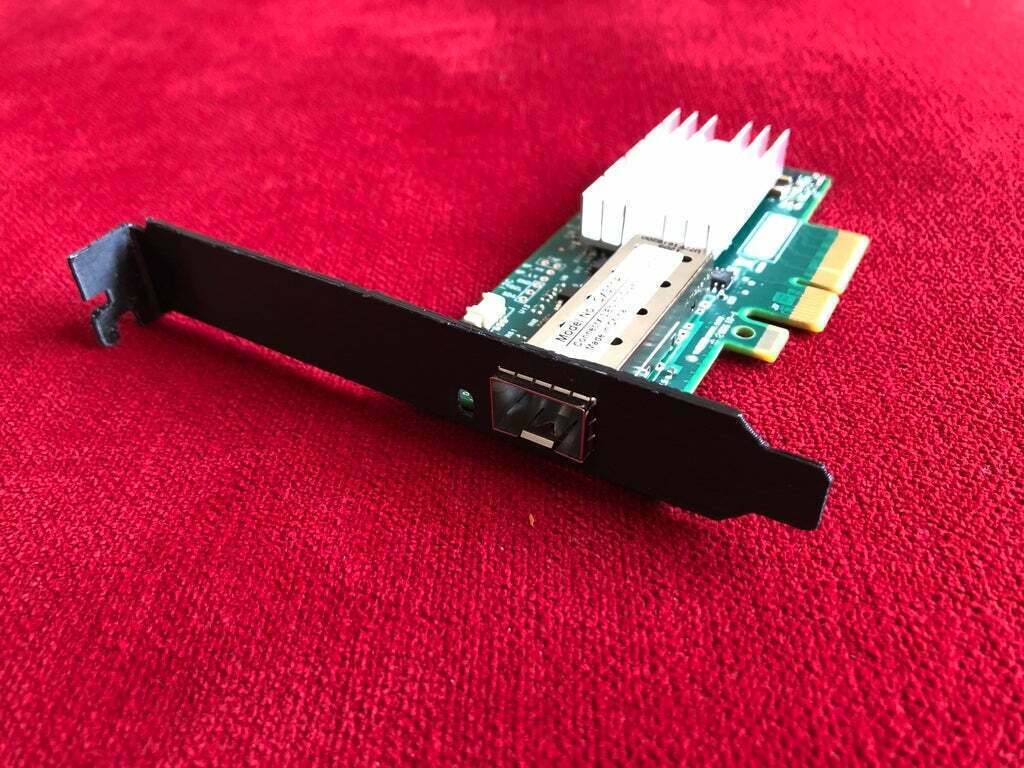 Free STL file Mellanox ConnectX-3 high profile PCI bracket 🖥️・3D ...