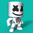 Descargar archivo 3D Marshmello Fortnite ・ Cults