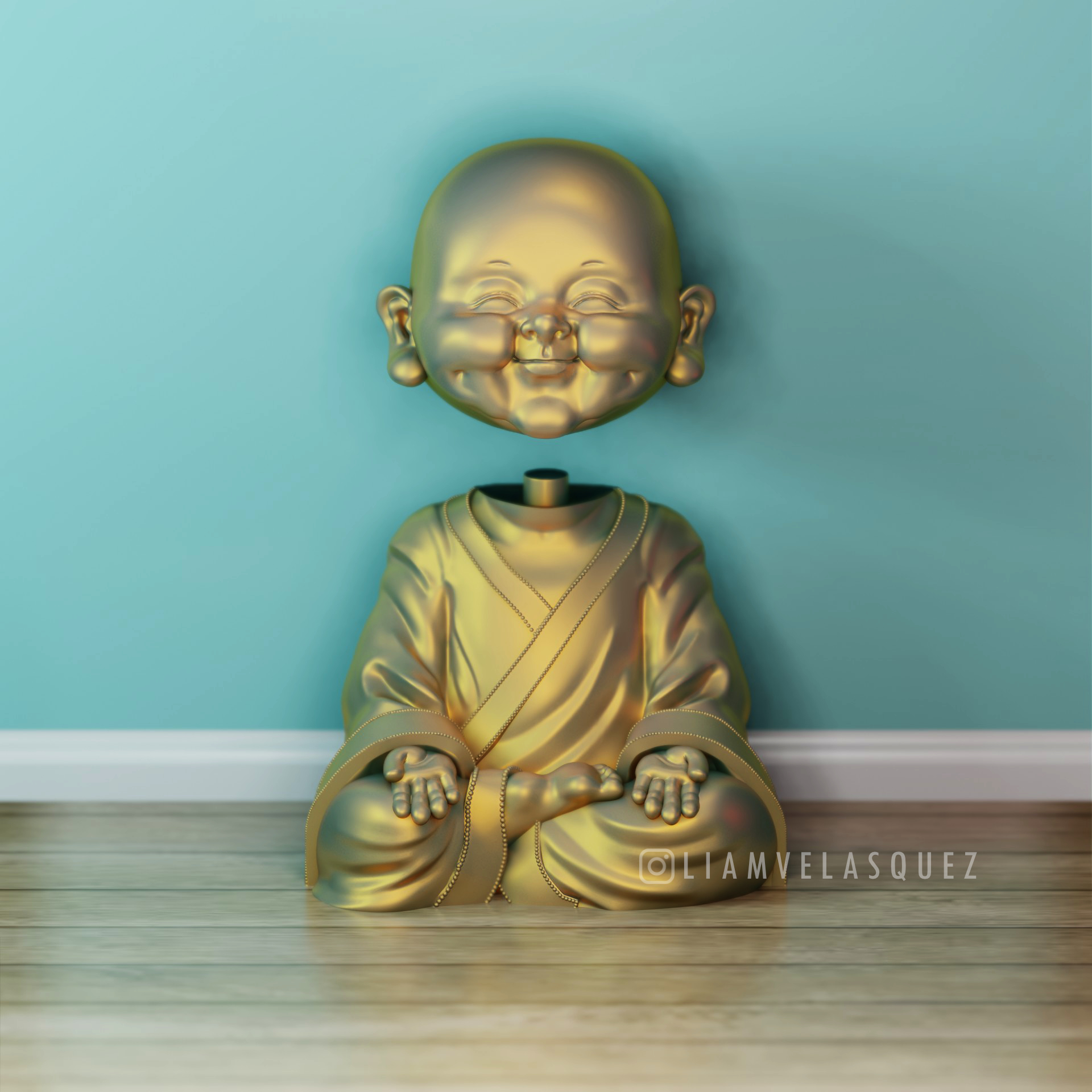 3D file Baby Buda・3D printable model to download・Cults