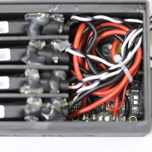 Download 3D printing templates 4 in One ESC Box for Drone ・ Cults