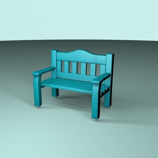 Download STL file Bench • 3D print model ・ Cults