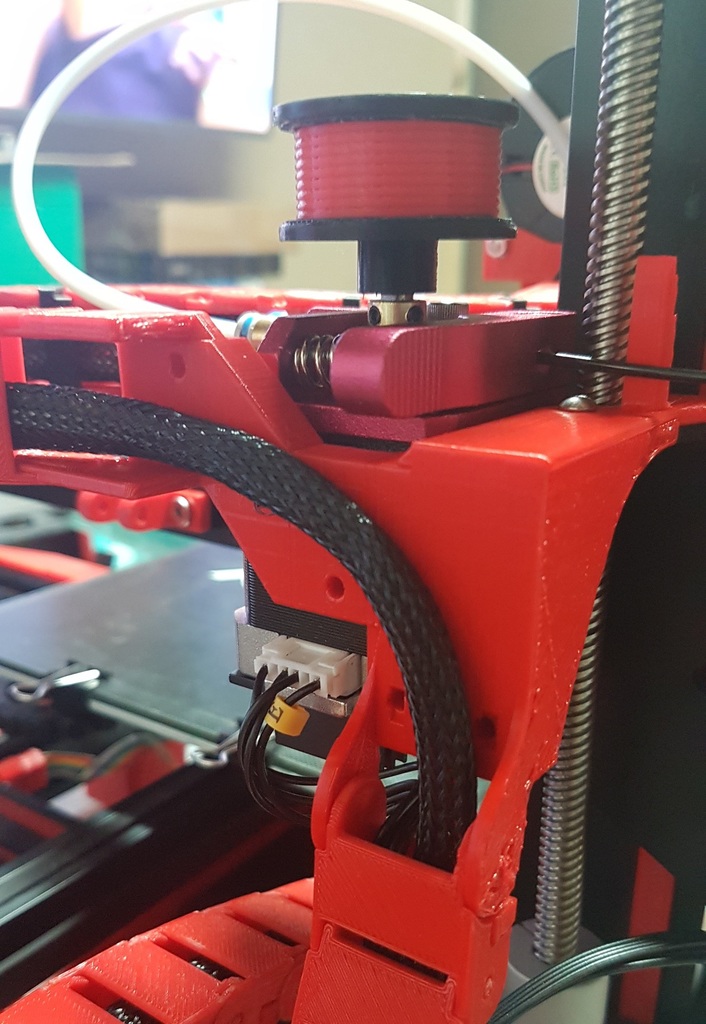 3D-Datei Ender 3 - Cable Chain upgrade bracket mount - Extruder und ...