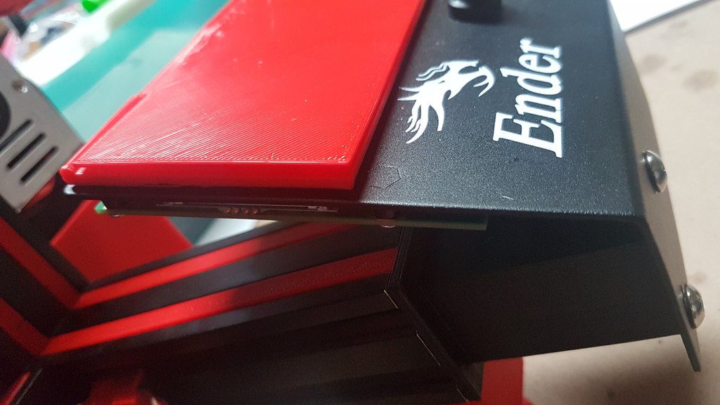 Free 3D file Ender 3 - screen supplement with LCD cover・3D printing ...