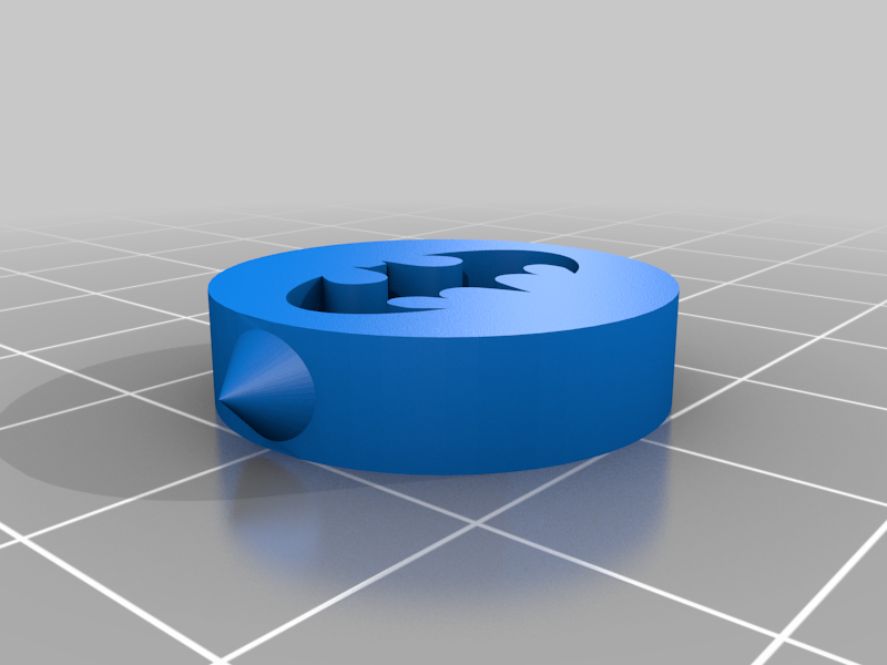 Free 3D file keychain rotary Batman 🗝️・3D print design to download・Cults