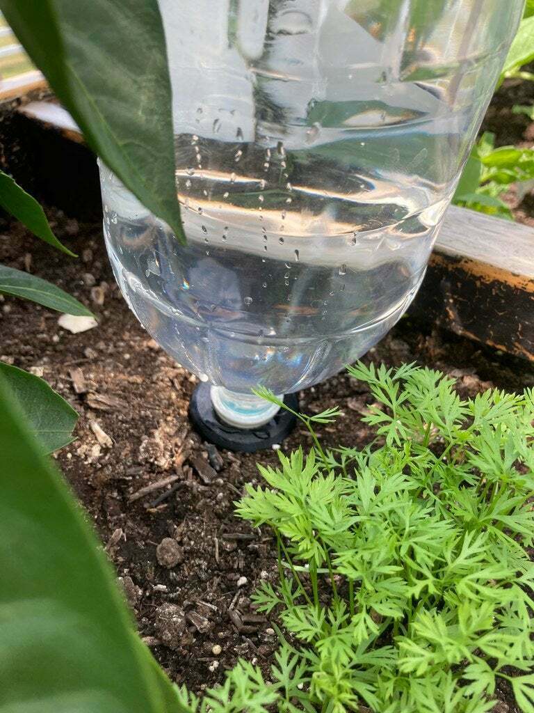 Free STL file Garden Watering Stake 🍾・3D printable model to download・Cults