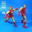 Download STL file Iron Guy Fully articulated Ziptie action figure ...