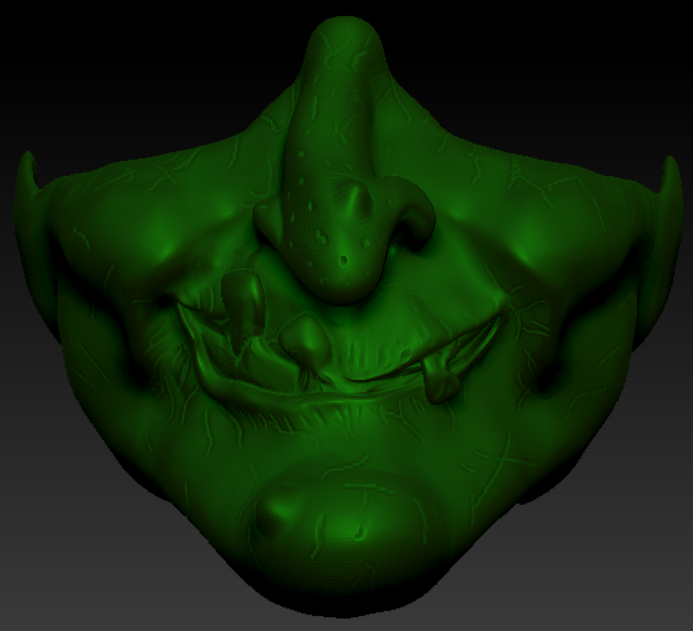 OBJ file WITCH MASK・Model to download and 3D print・Cults