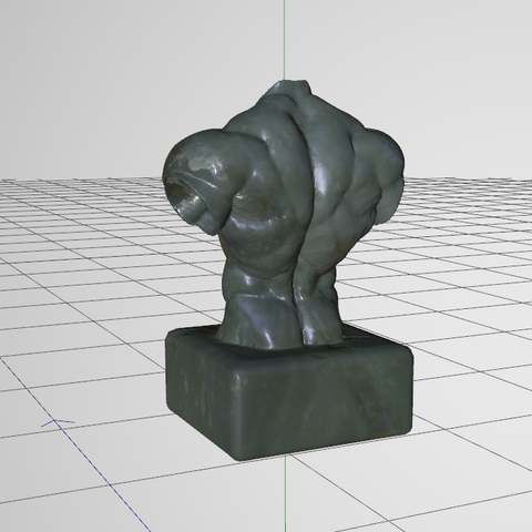 Download 3D model man torso sculpture ・ Cults