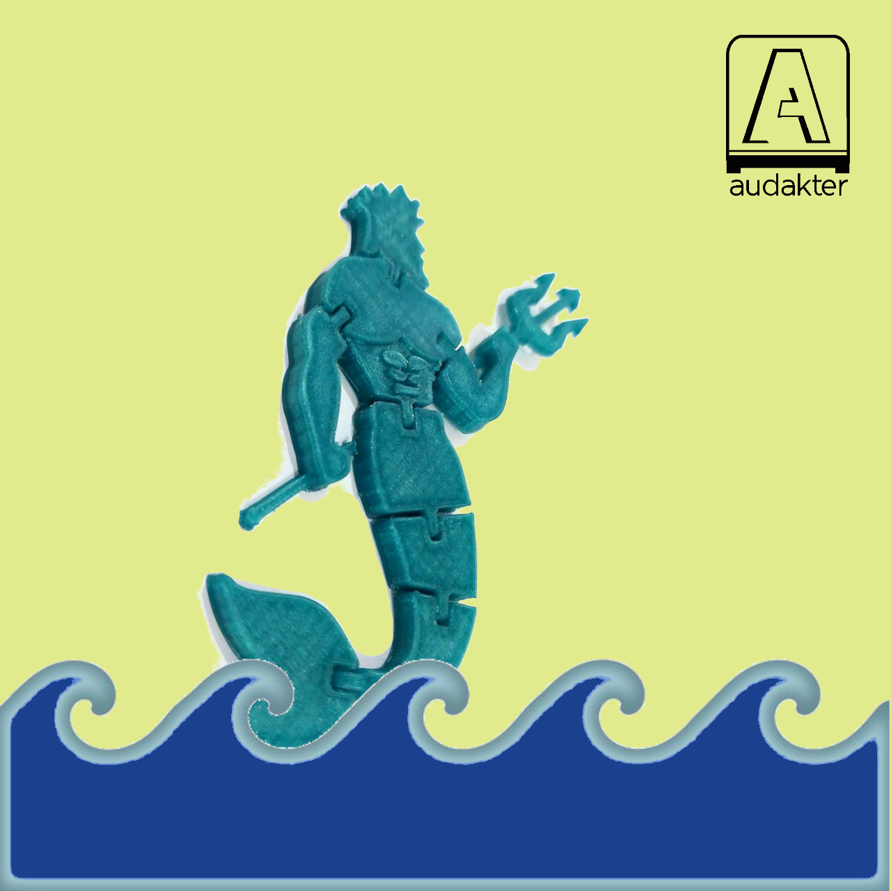 STL file POSEIDON FLEXI - 3D DESIGN・3D printable design to download・Cults