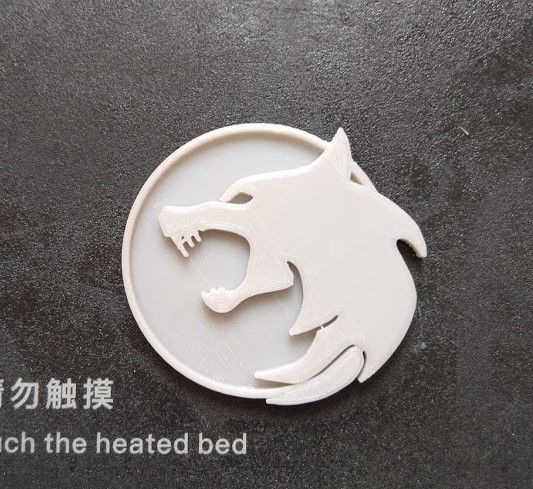 STL file "The Witcher" - medal and decorative logo 🏅・3D printer design ...