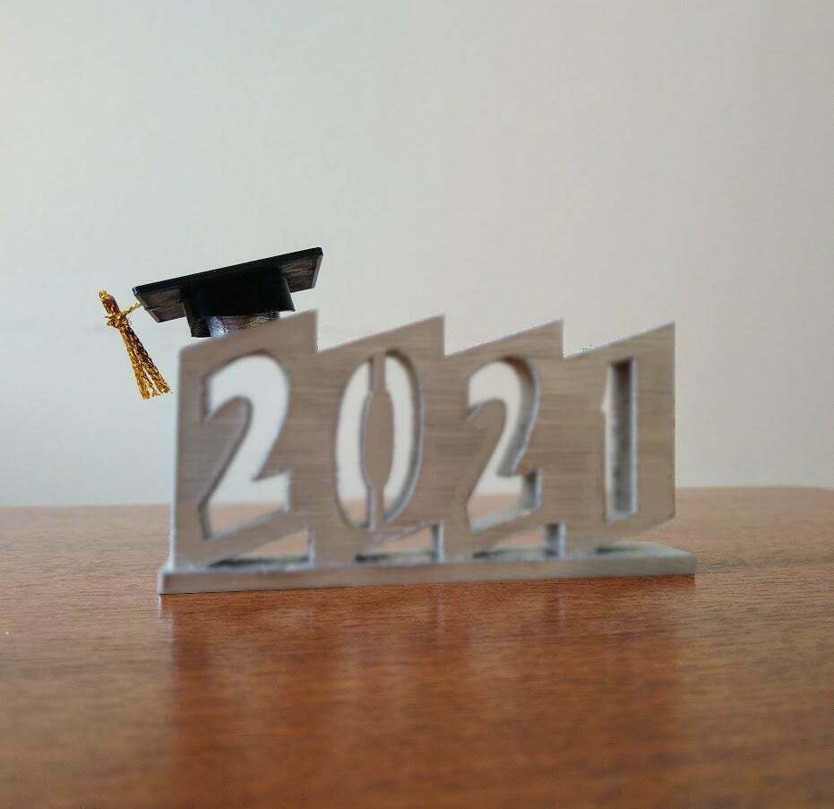 Archivo STL gratuito GRATIS - Día de la graduación - Diseño 2021・Design ...
