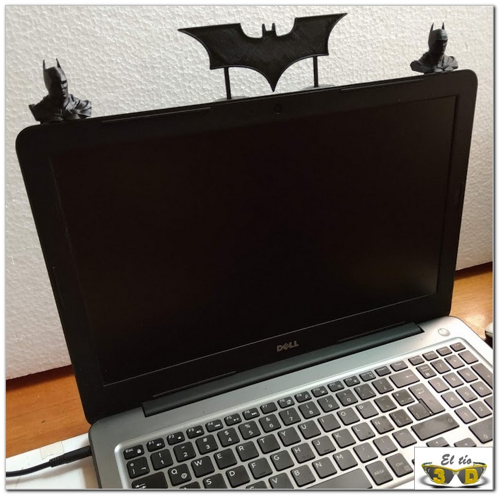 STL file Batman - PC or Laptop Screen Ornaments・3D print object to ...
