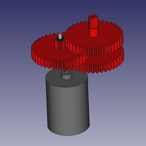 Download free 3D printer model Gearbox 186:1 ・ Cults