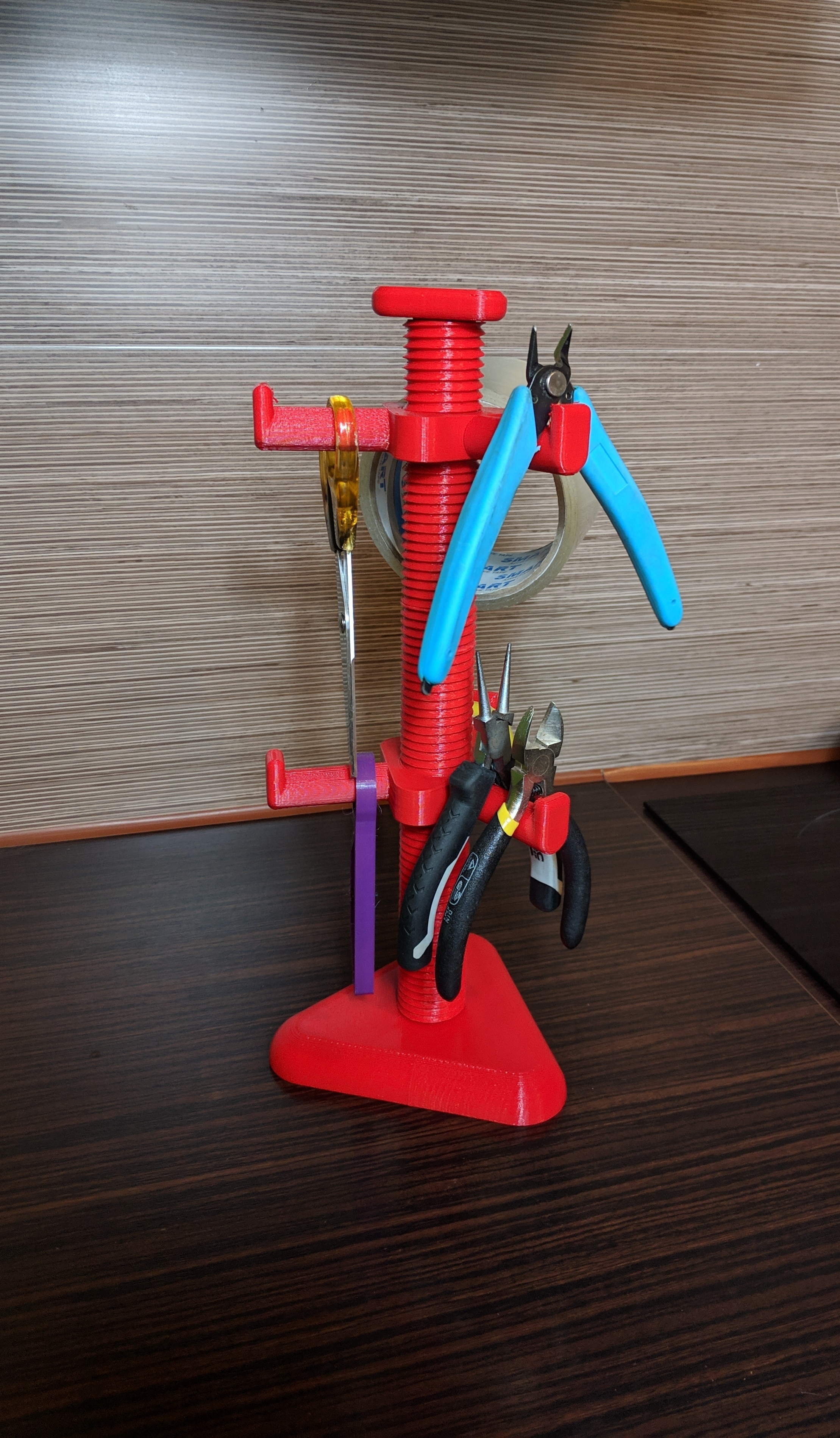 Free STL file Threaded Cup Holder Stand・3D printable model to download ...