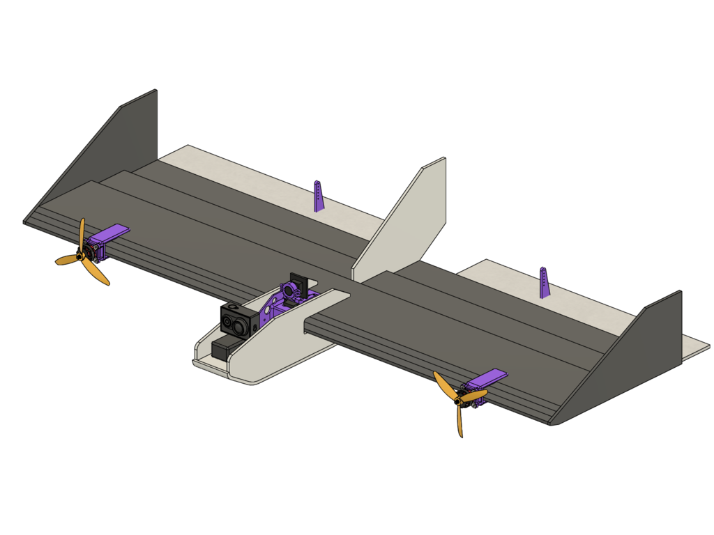 Free 3D file RC Plane (Ardupilot Flying Plank / Flying Wing) 🛩️ ...