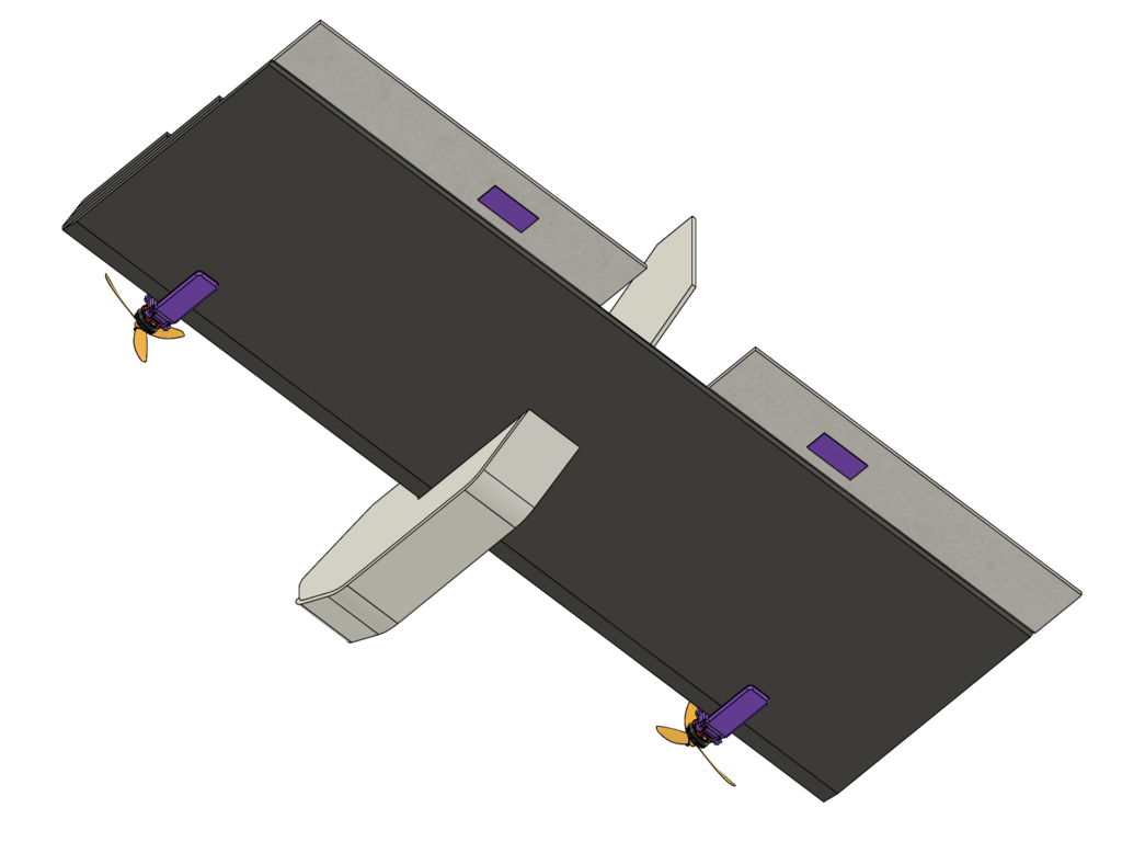 Free 3D file RC Plane (Ardupilot Flying Plank / Flying Wing) 🛩️ ...