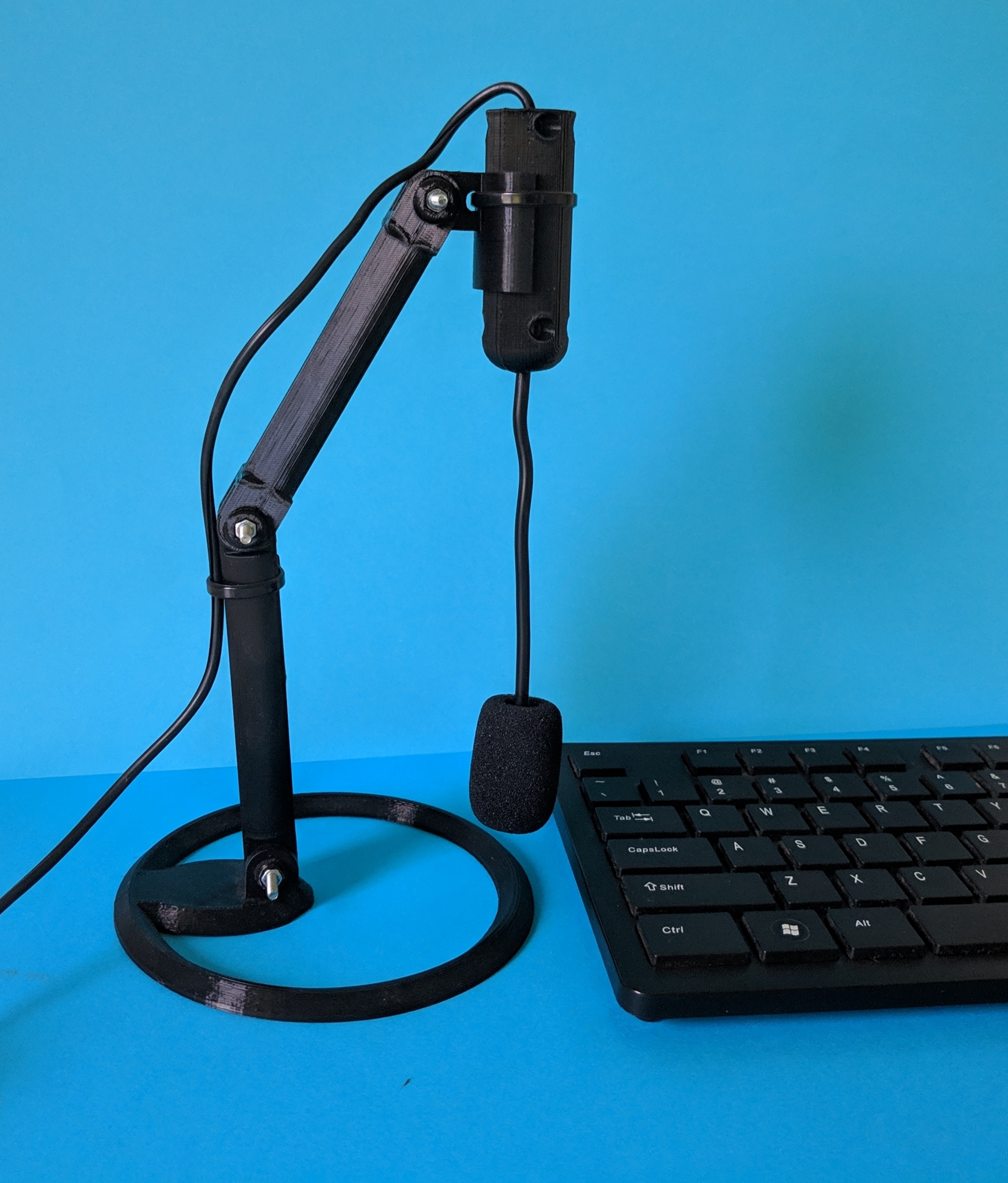 Free STL file Microphone arm・3D print design to download・Cults