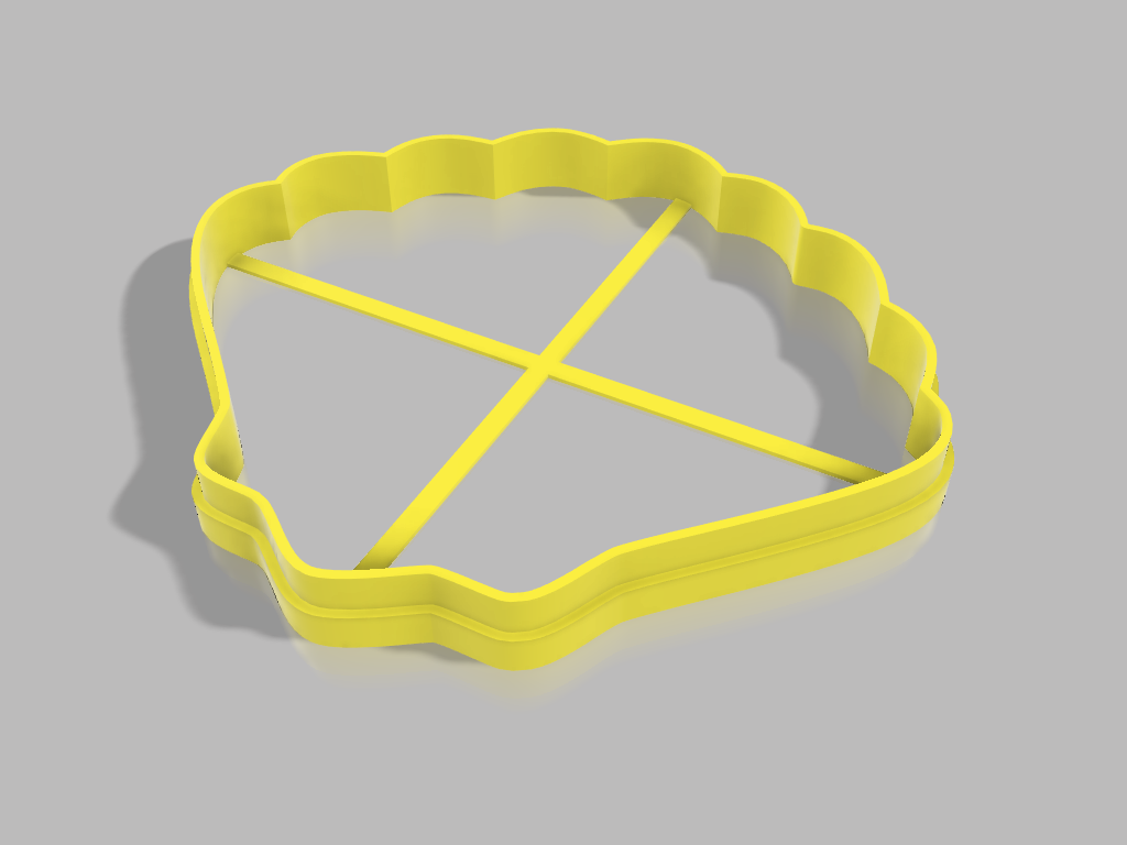 STL file Seashell Cookie Cutter 🍪・3D printable model to download・Cults