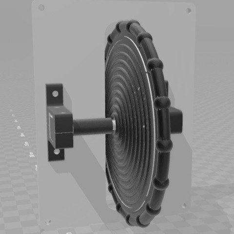 Descargar STL trim wheel para flight simulator ・ Cults