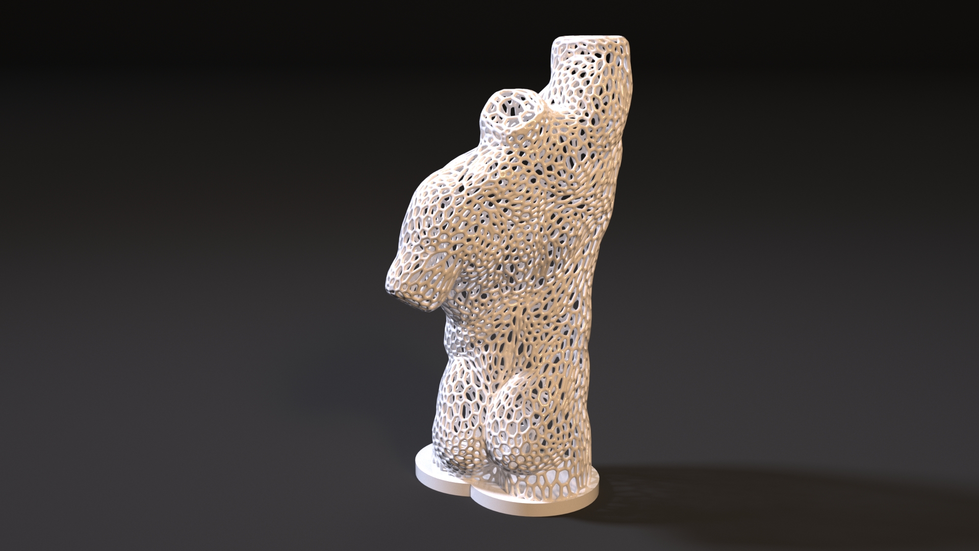 STL-Datei Male torso・3D-druckbare Vorlage zum herunterladen・Cults