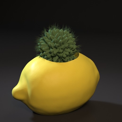 Download STL file lemon planter • Design to 3D print ・ Cults
