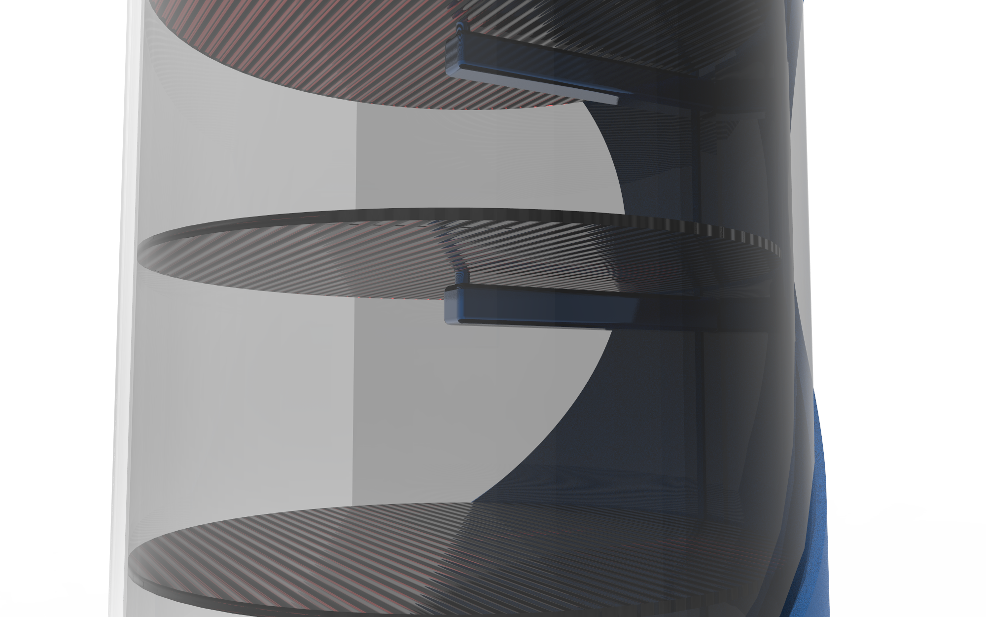 Download OBJ file Circular refrigerator • 3D print design ・ Cults