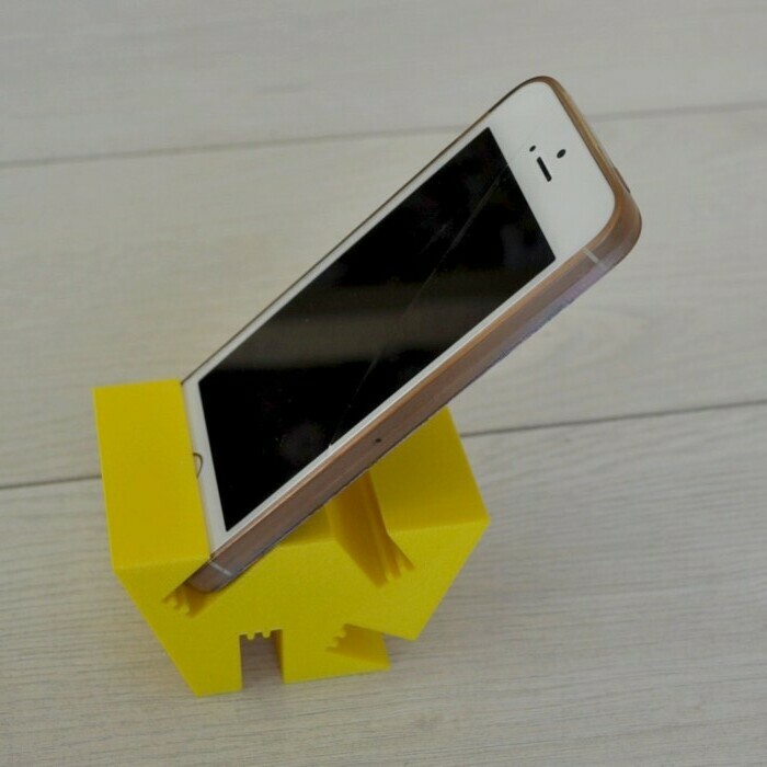 Free STL file Simple smartphone stand 📱・3D printing idea to download・Cults