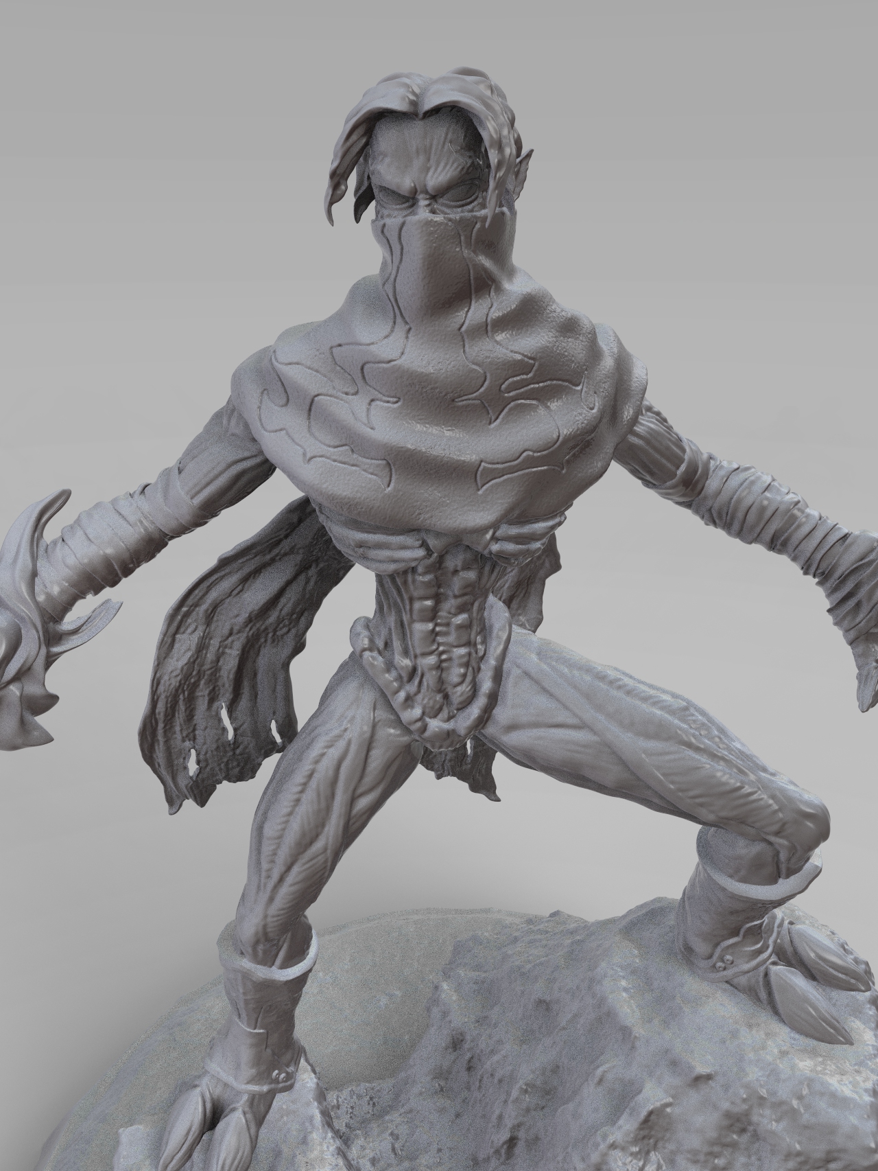 Descargar archivo STL Raziel - soul reaver for 3D print. • Diseño para ...