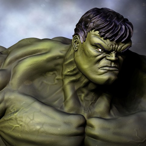 Download 3D printer templates Hulk 3D print model ・ Cults