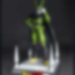 Download STL Perfect Cell Dragon Ball z - 3d print model ・ Cults